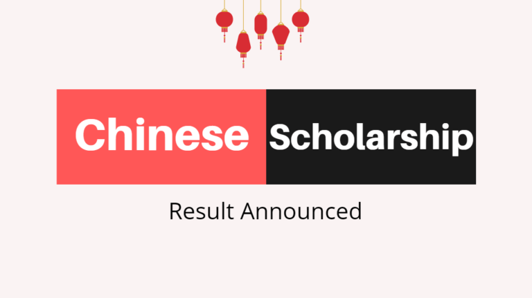 CSC Scholarship Results Announcement 2023-2024 | Chinese Government ...