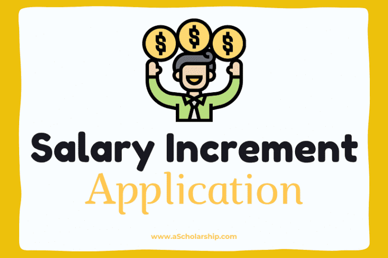 Application for Salary Increment Samples, Format and Templates with ...